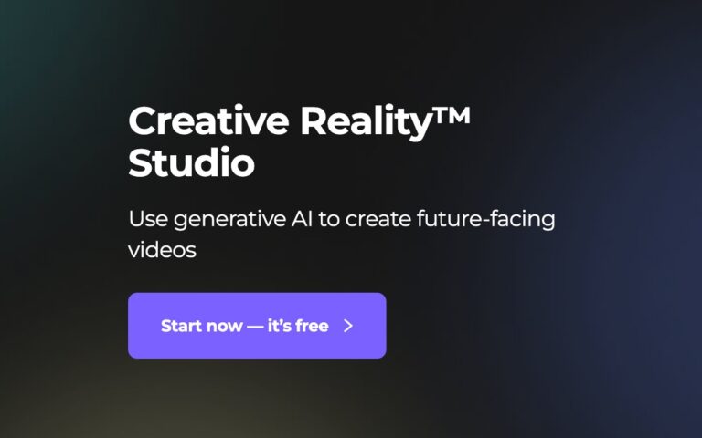 D-ID Creative Reality - AI Tools | AI Tools
