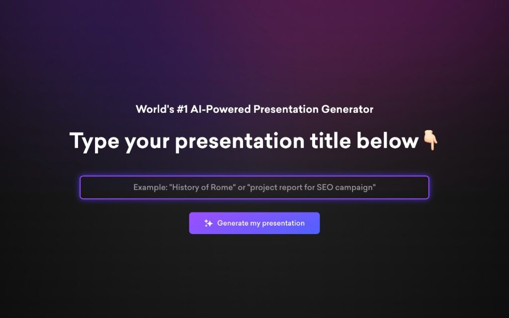 Decktopus: Your All-in-One Presentation Generator - AI Tools | AI Tools