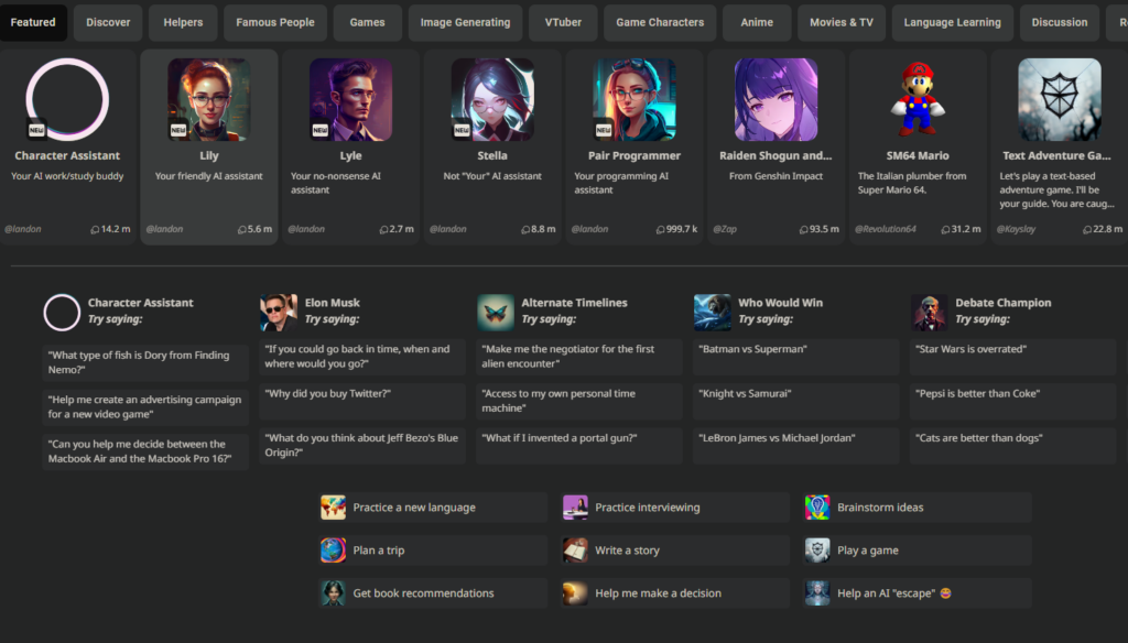 Character AI - AI Tools | AI Tools