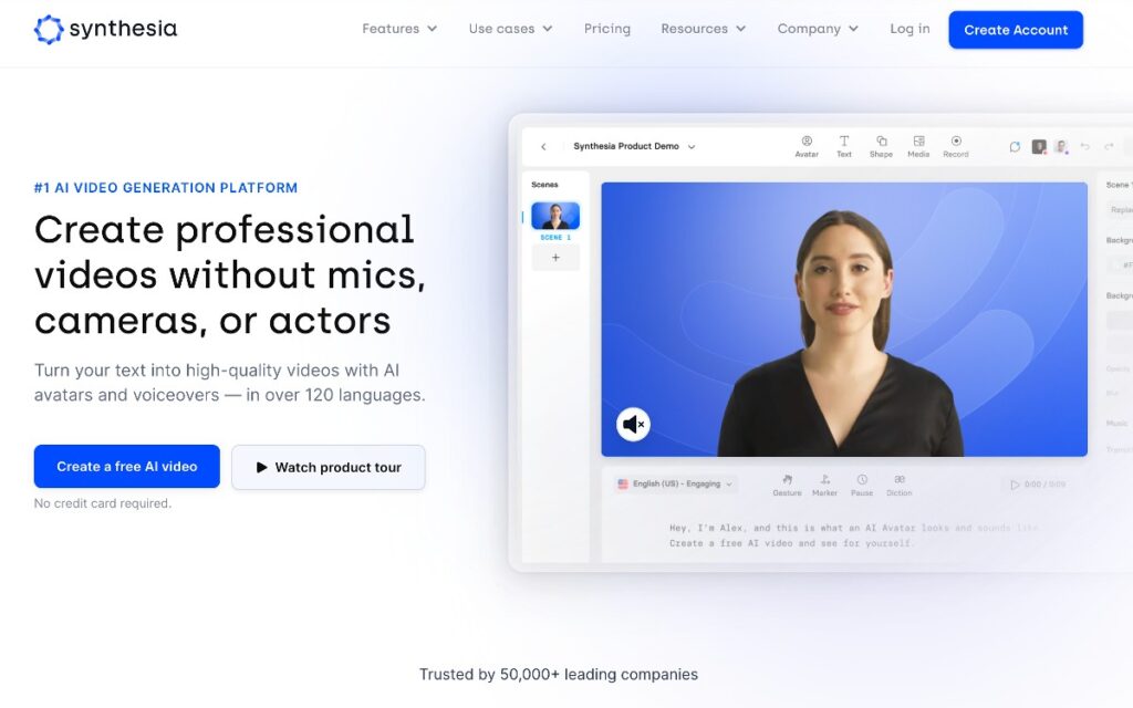 Synthesia - AI Tools | AI Tools