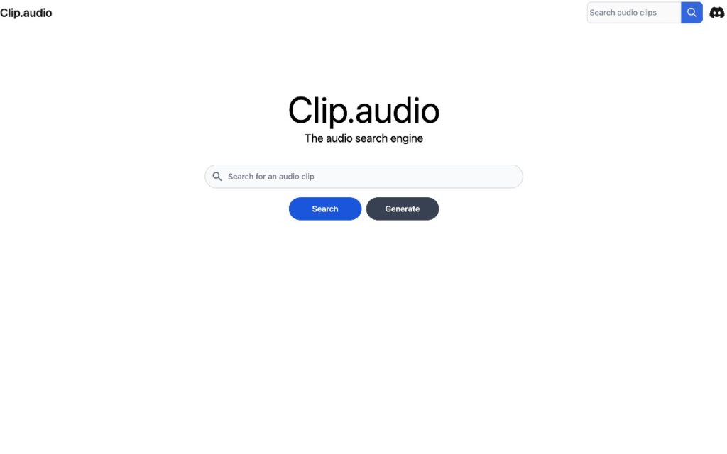 clip.audio - AI Tools | AI Tools