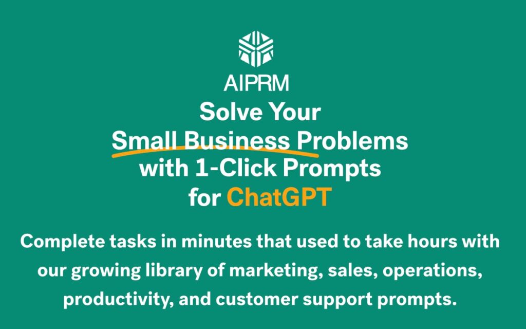 AIPRM: Your Prompt Management Tool - AI Tools | AI Tools