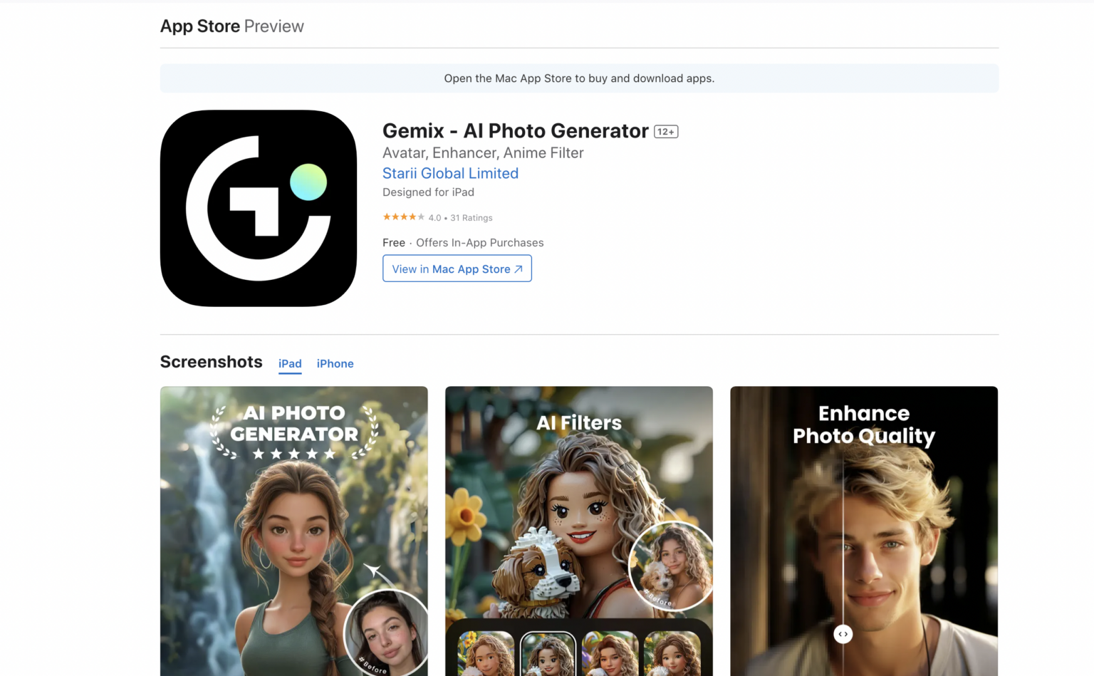 GEMIX: Create Headshots With AI - AI Tools | AI Tools