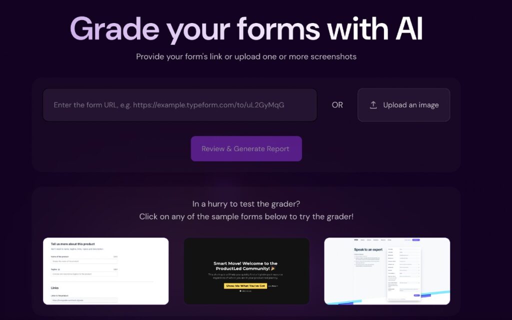WorkHack Form Tuner: Analyse Your Forms - AI Tools | AI Tools