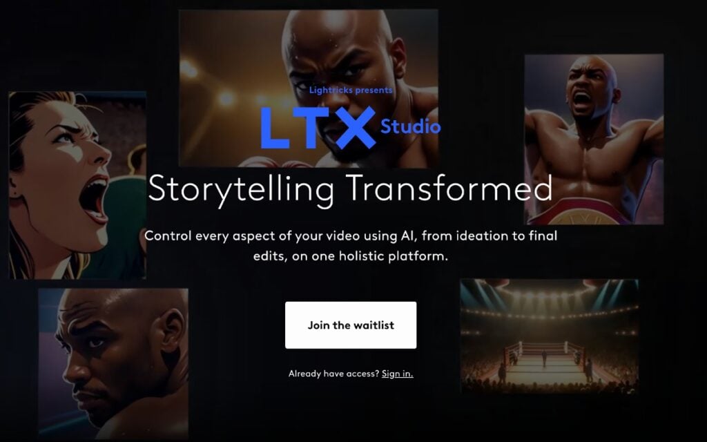 LTX Studio: Holistic Video Platform - AI Tools | AI Tools