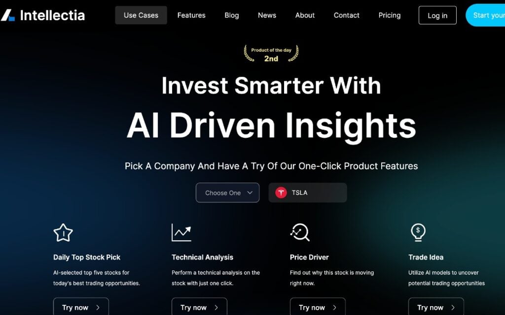 IntellectiaAI: Your AI Investment Analyst - AI Tools | AI Tools