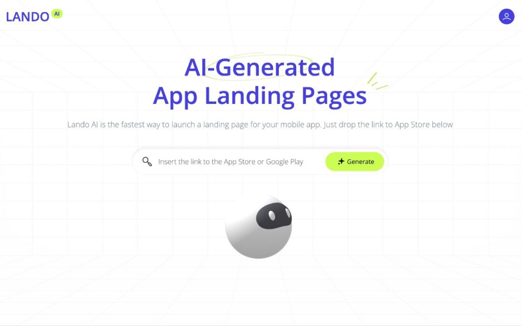 Lando AI: Create Instant Mobile App Landing Pages - AI Tools | AI Tools