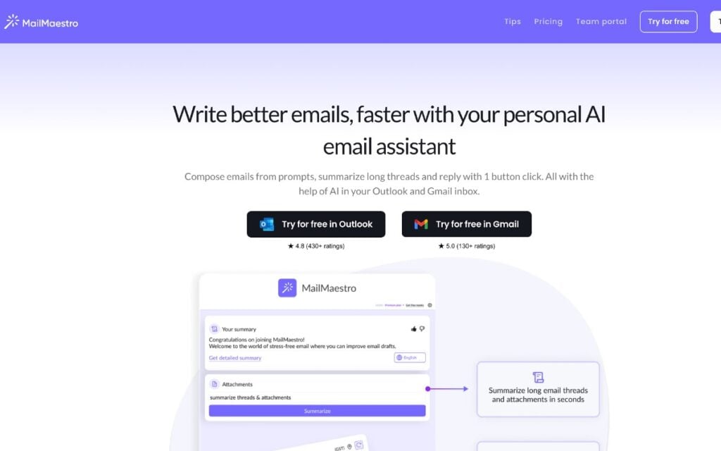 MailMaestro: Your Own Personal AI Email Assistant - AI Tools | AI Tools