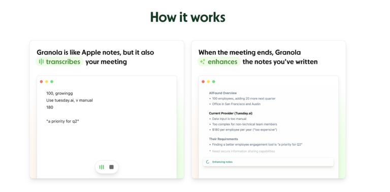 Granola: Take Meeting Notes with AI - AI Tools | AI Tools