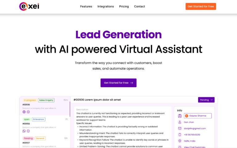 Exei: Automate Your Operations - AI Tools | AI Tools