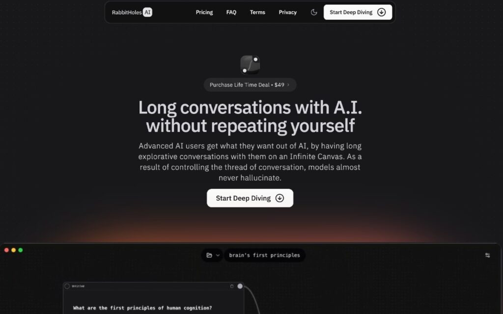 Rabbitholes: Transform AI Interactions - AI Tools | AI Tools