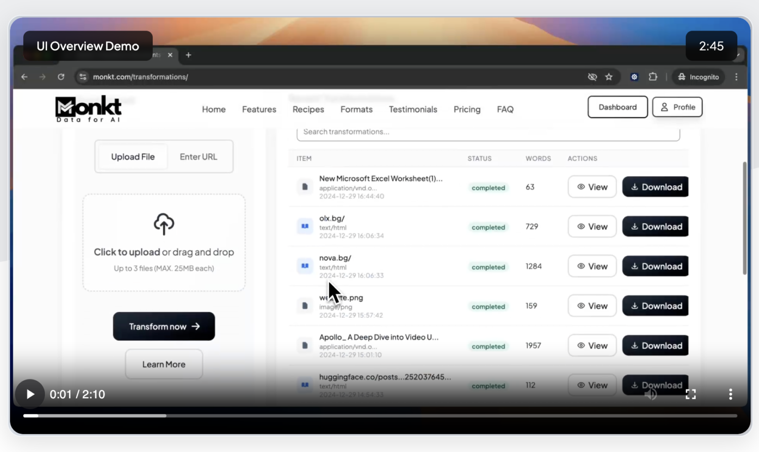 Monkt: Convert Documents into Clean Markdown Format - AI Tools | AI Tools