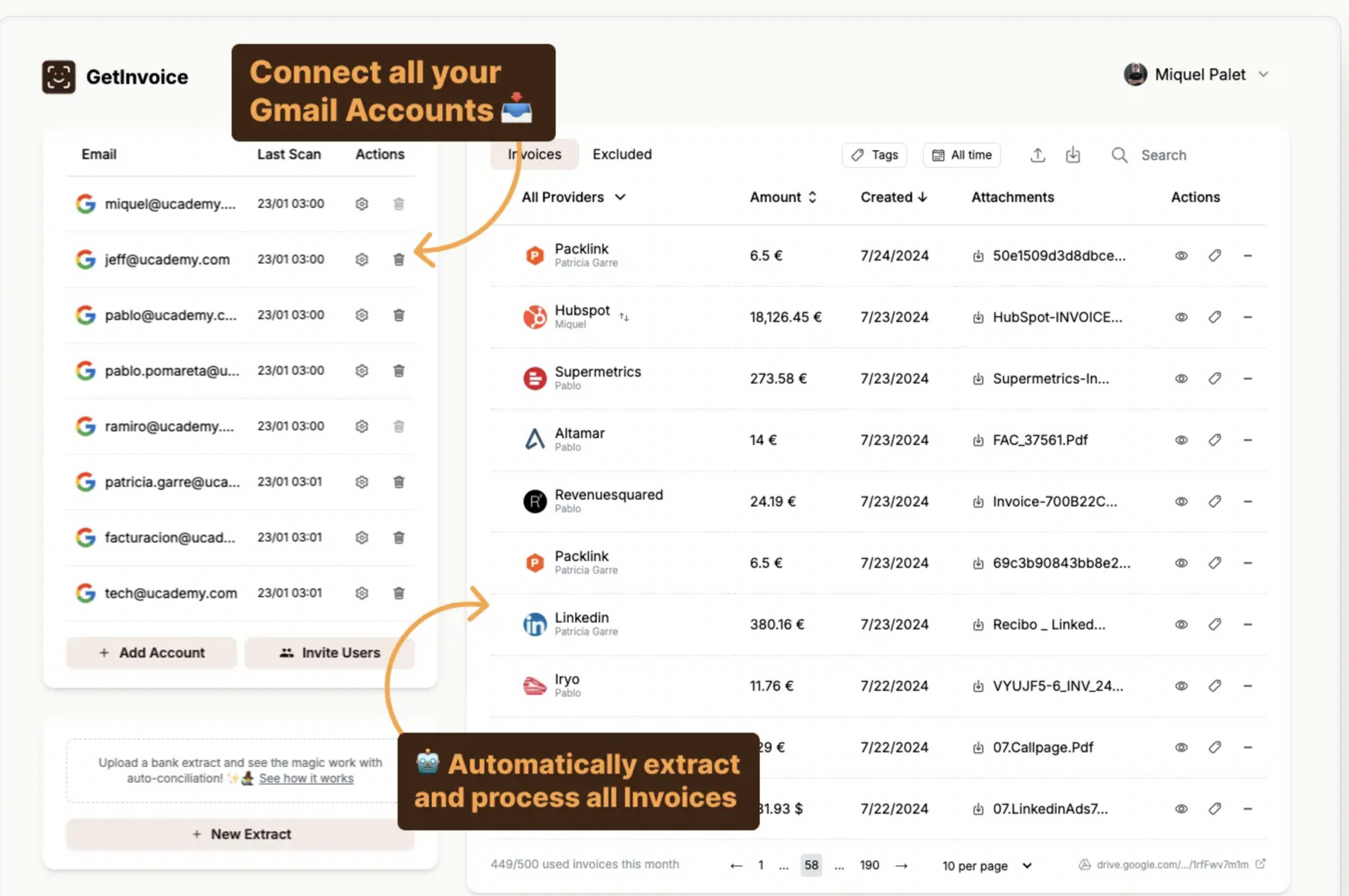 GetInvoice: Organize and Manage Your Invoices - AI Tools | AI Tools